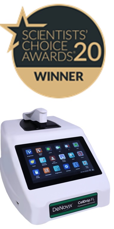 CellDrop automated cell counter