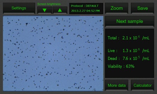 Cambridge Bioscience: EVE automated cell counter