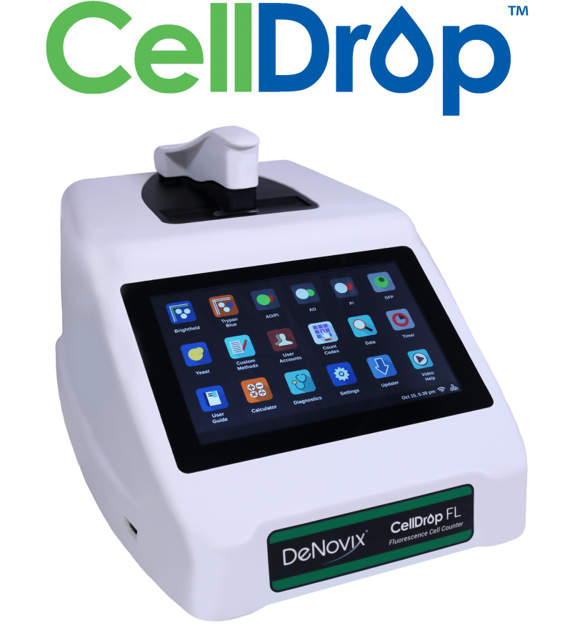 CellDrop automated cell counter